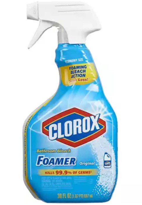 CLOROX BLEACH FOAMER BATHROOM 30 OZ - Metro Atlanta Wholesale